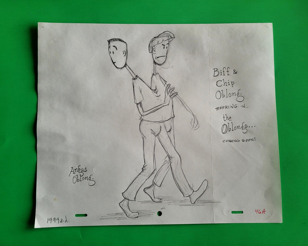 Biff & Chip Oblong Walking Development Art. – Angus Oblong.