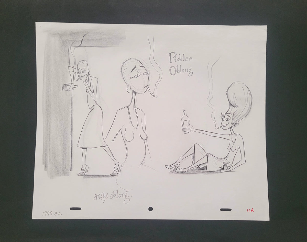 Pickles Oblong Wasted Development Art! – Angus Oblong.