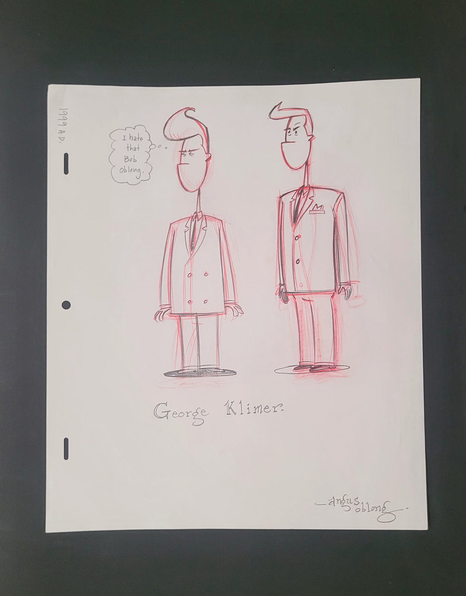 George Klimer Development Art. – Angus Oblong.