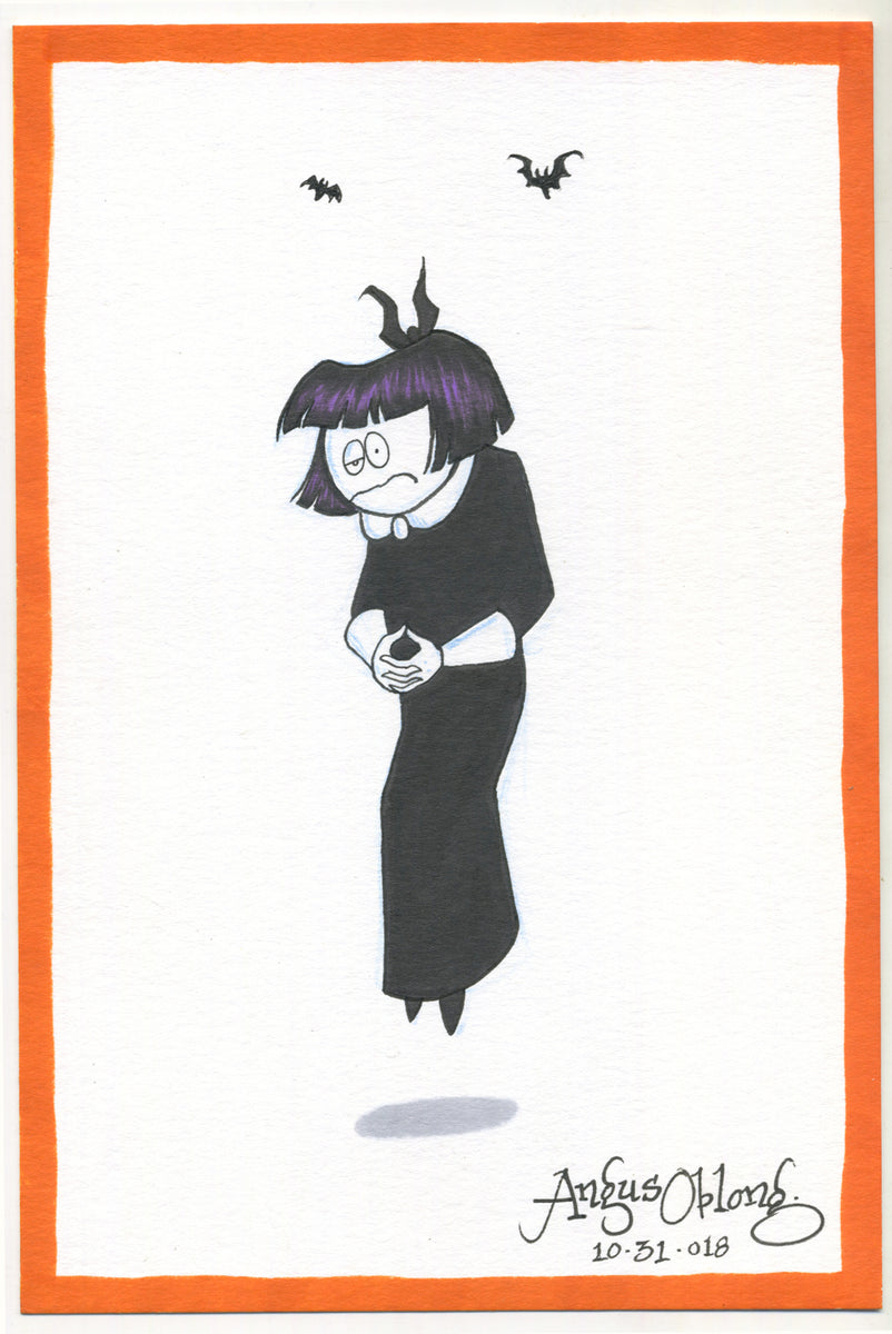 Creepy Susie and Bats. – Angus Oblong.