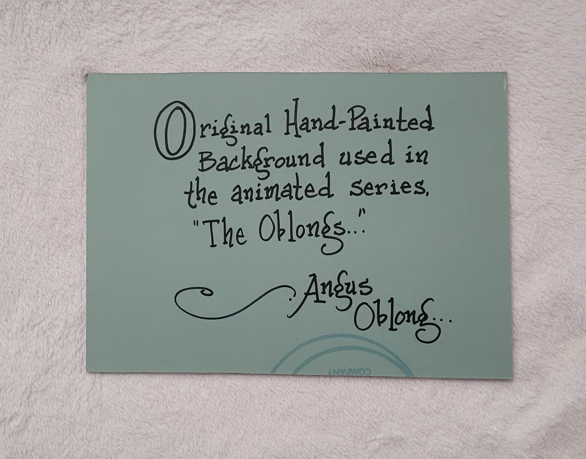 Oblongs Background Exterior Movie Theater. – Angus Oblong.