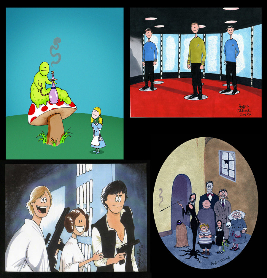 Pop Culture Art Prints! – Angus Oblong.