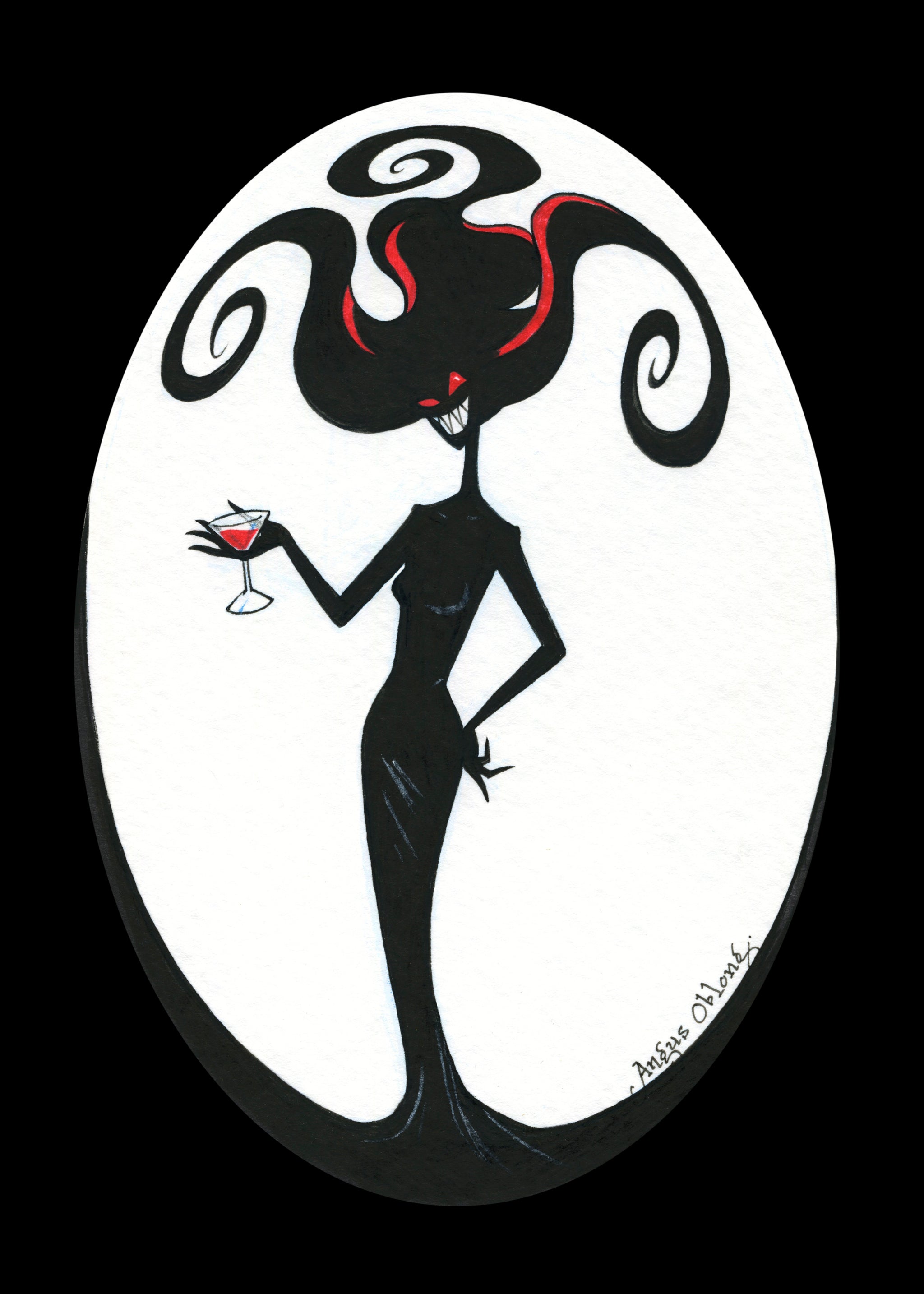 Nose Art Wicked Woman